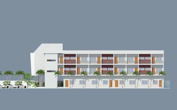 Apartment Plans 10x30 with 18 Units - SamHousePlans