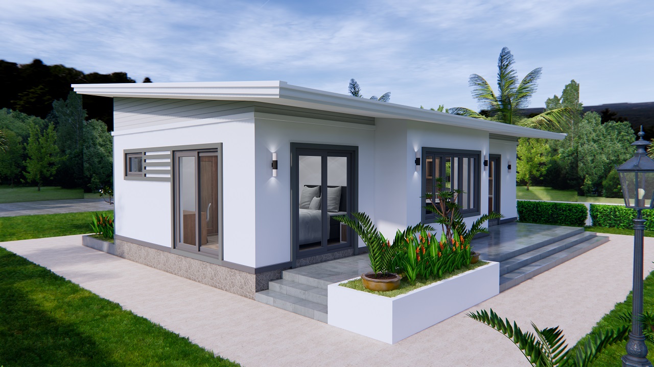 One Storey Building 12x9 Meter 40x30 Feet - SamHousePlans