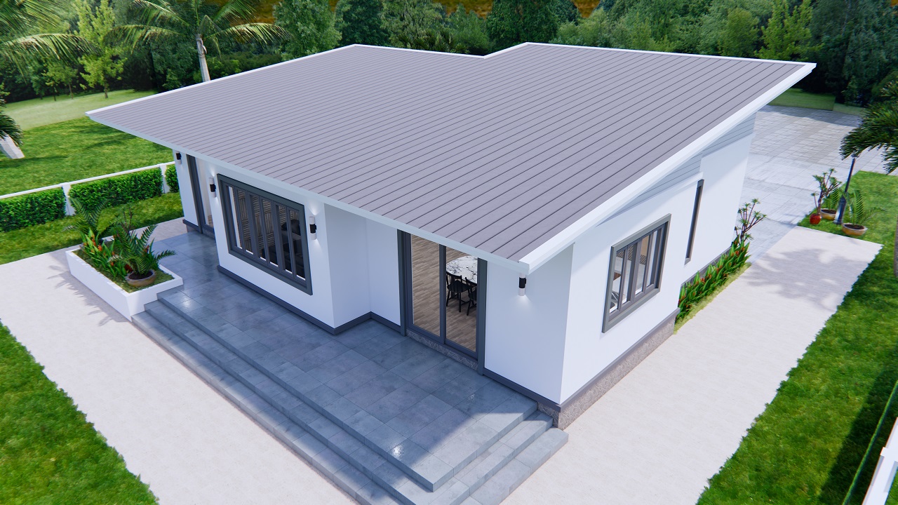 One Storey Building 12x9 Meter 40x30 Feet - SamHousePlans