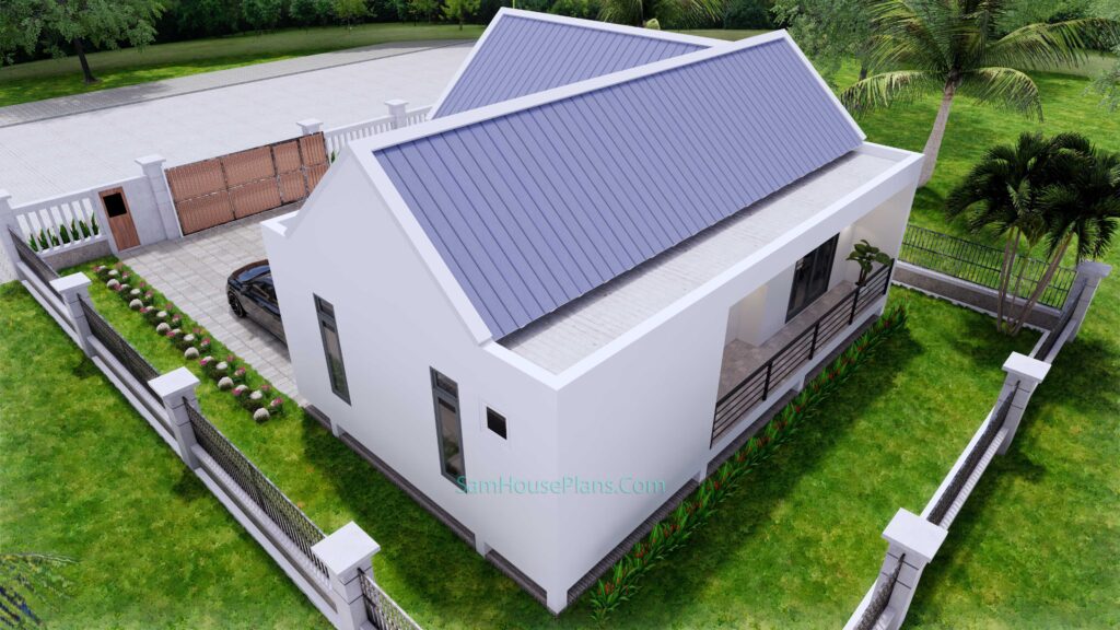 Modern House Design Plan 11x10.5 Full Interior Design - SamHousePlans