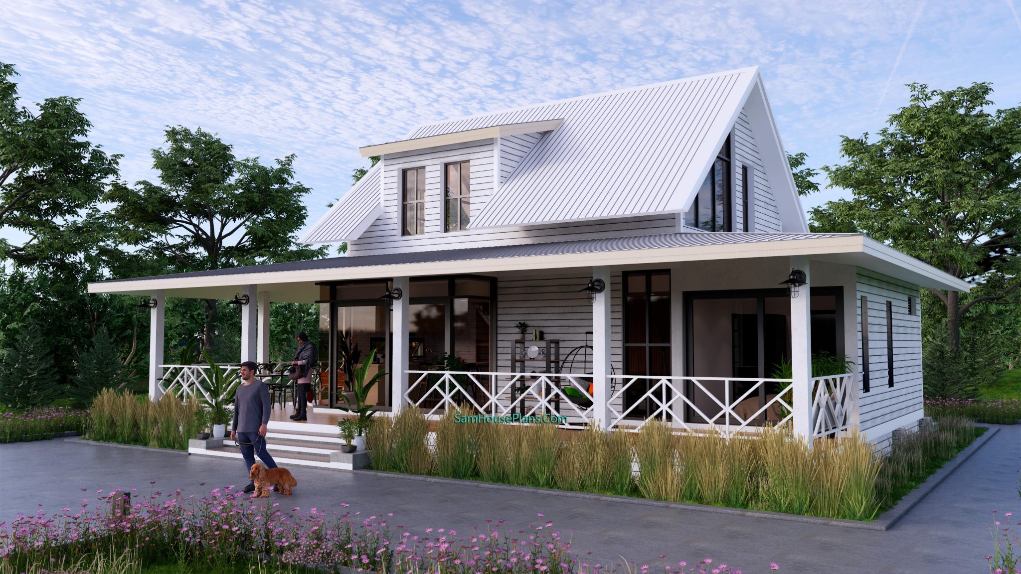 House Design Plan 14x9 Meter 46x30 Feet 3 Beds Full PDF Plan ...