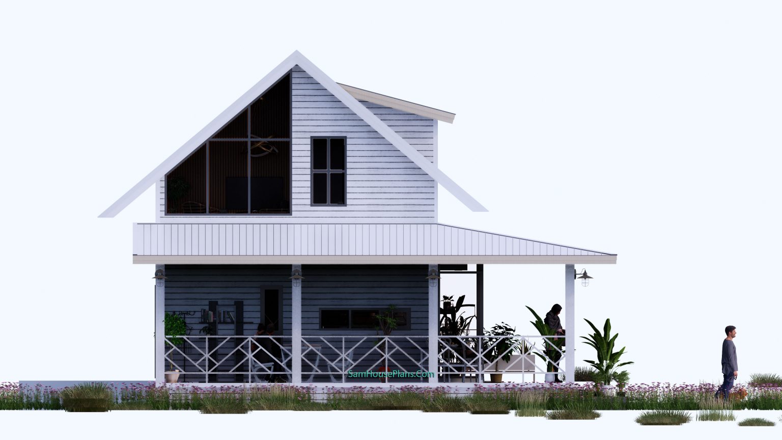 House Design Plan 14x9 Meter 46x30 Feet 3 Beds Full PDF Plan ...