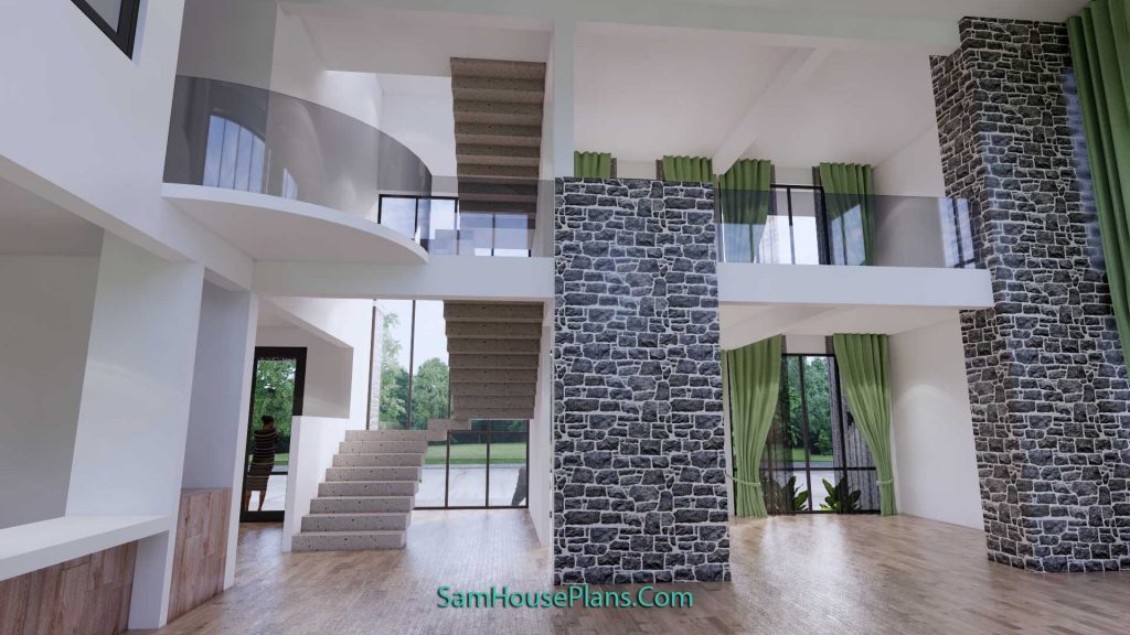 15x10 Modern House Design 4 Bedrooms PDF Full Plans - SamHousePlans