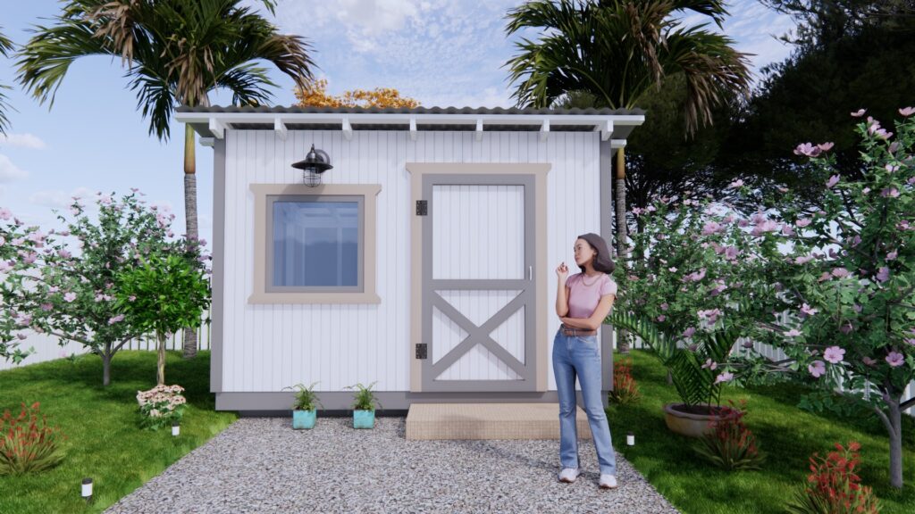 10x12 Learn to Shed Plans - SamHousePlans