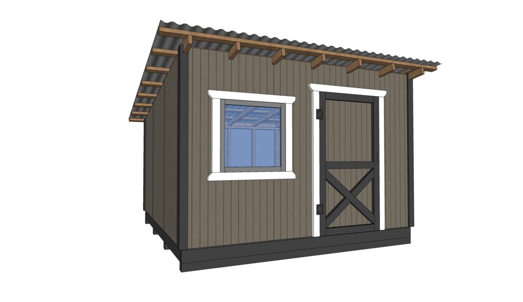 12x12 Learn to Shed Plans - SamHousePlans